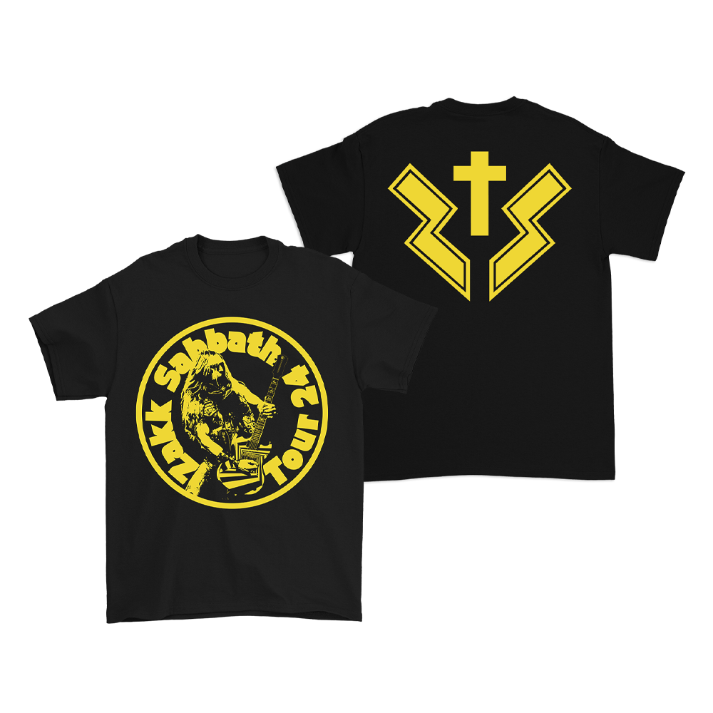 2024 Yellow Circle Tee | Apparel | Black Label Society US